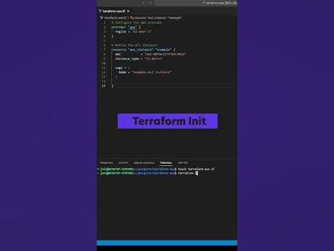 Creating AWS Instances using Terraform - YouTube