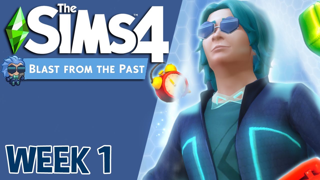 The Sims 4 Blast From The Past Event | WEEK 1 - YouTube
