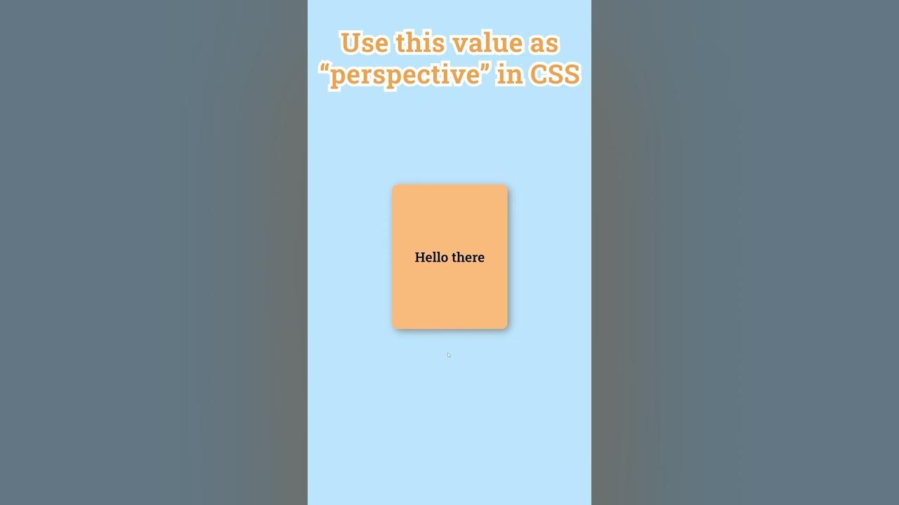 CSS 3D Cards with LERP - Tutorial Short n°3 - YouTube