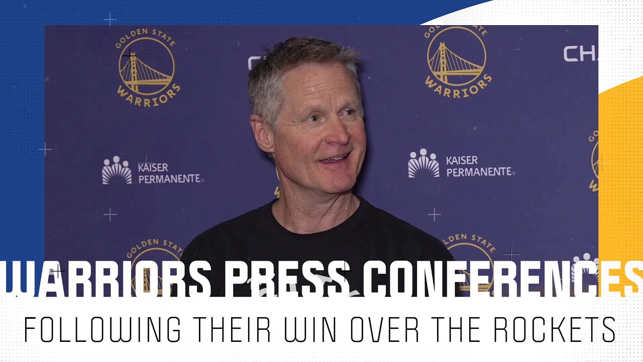 Steve Kerr breaks down 'bizarre' first half in Warriors win over ...