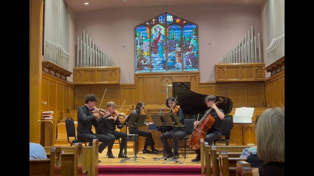 Calgary Stringfest 2023, Brahms’ Piano Quintet - YouTube