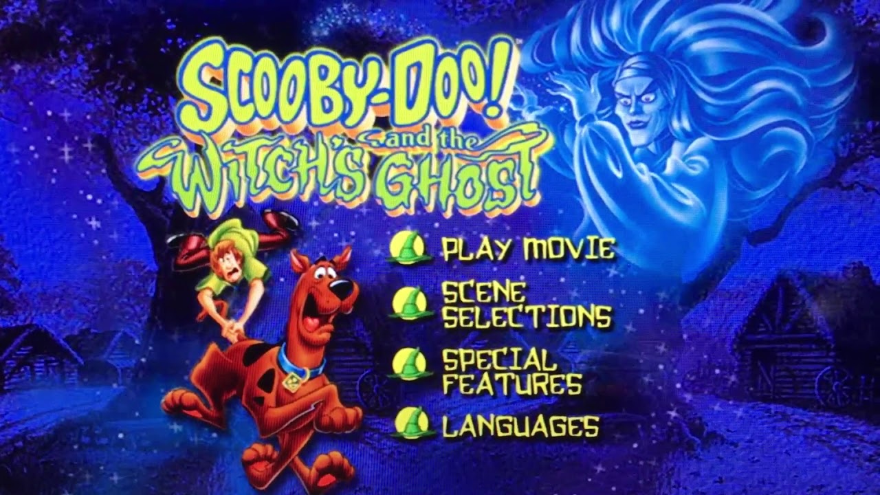 Scooby-Doo! And The Witch’s Ghost DVD Menu - YouTube