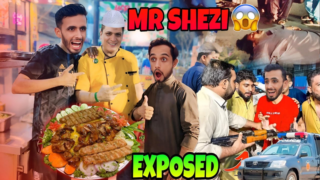 MR SHEZI RESTAURANT EXPOSED 😱 || AUR KHATARNAK ACCIDENT HO GAYA 😭 - YouTube