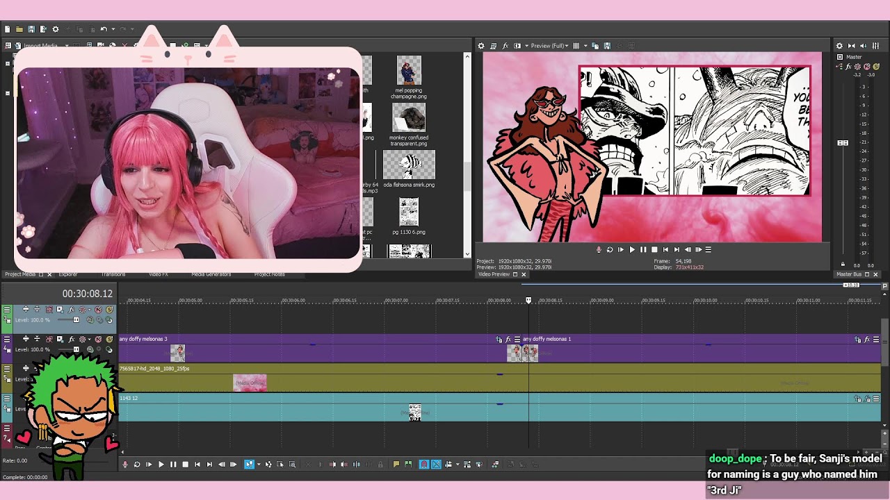 Chapters 1142-1145 Editing Stream 5 [One Piece] - MelonTeee - YouTube