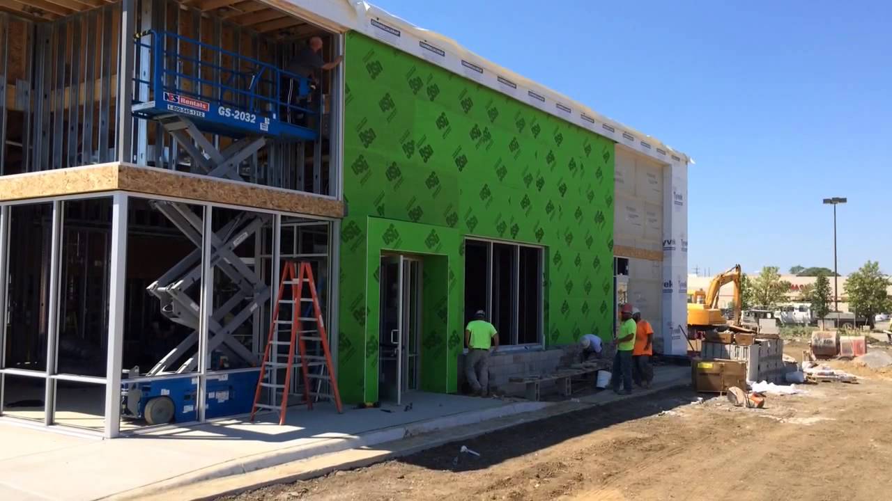 Panda Express Construction - YouTube