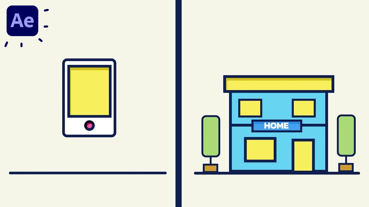 MOTION GRAPHICS Morphing Animation in After Effects Tutorials - YouTube