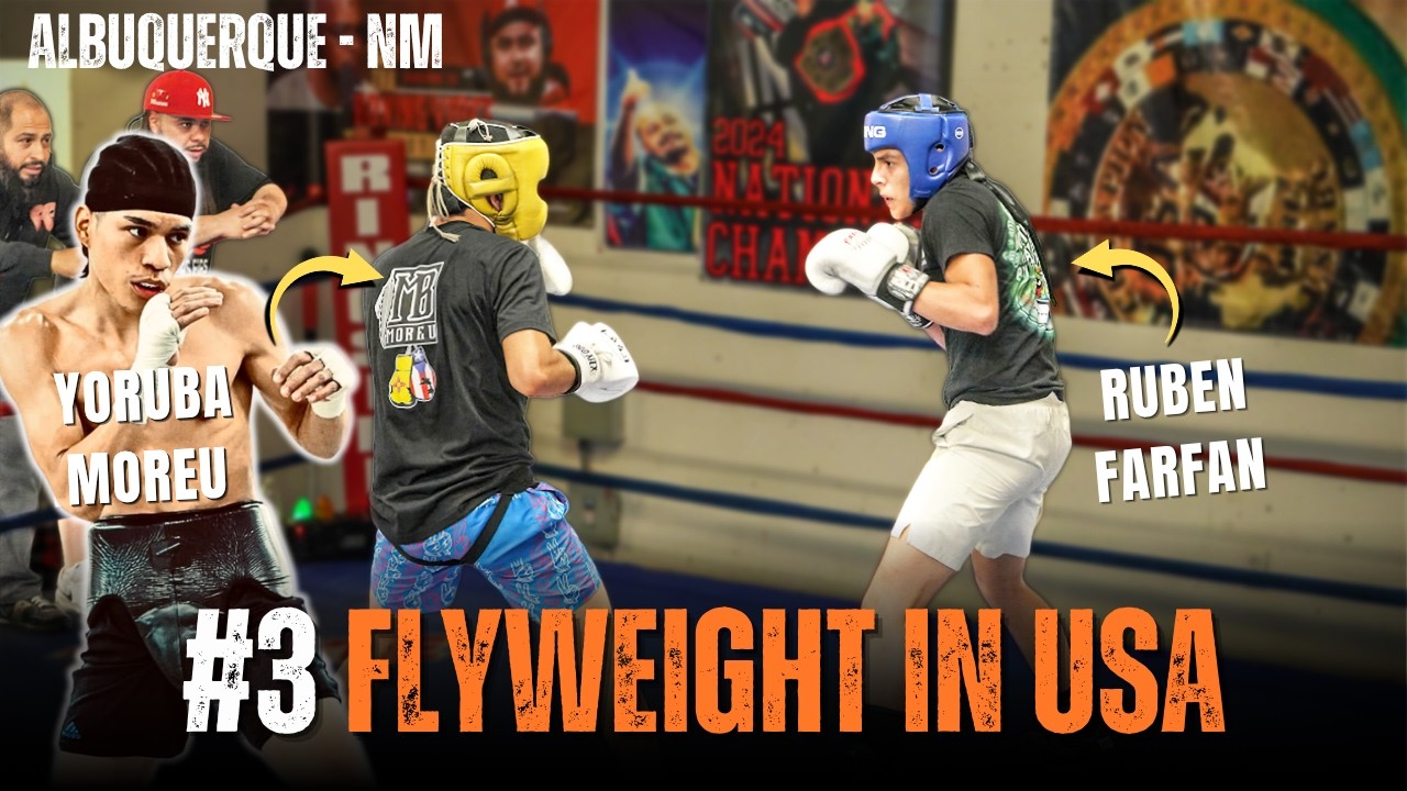 HE'S RANKED #3! New Mexico Boxer Shows Off SHARP Jab In Sparring! - YouTube
