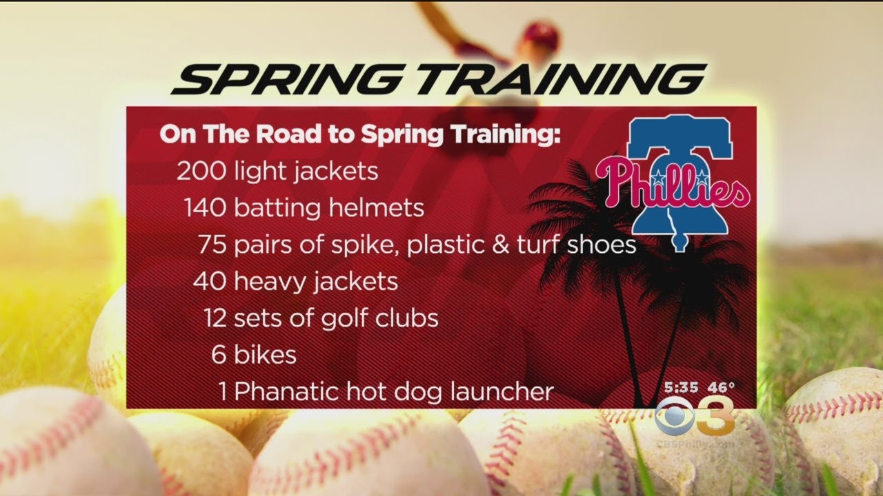 Phillies' Equipment Truck Makes Trek To Florida For Spring Training ...