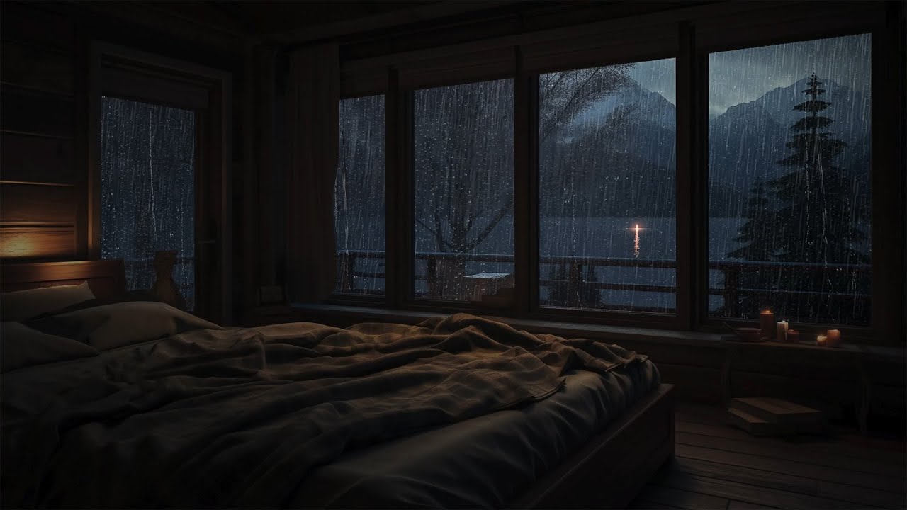 Rainy Night | Rain Sounds for Sleeping | Relax and Sleep Deeply with ...