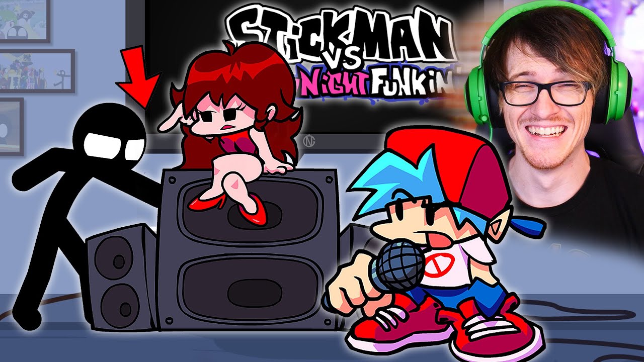Stickman vs Friday night funkin is the funniest mod I've ever played ...