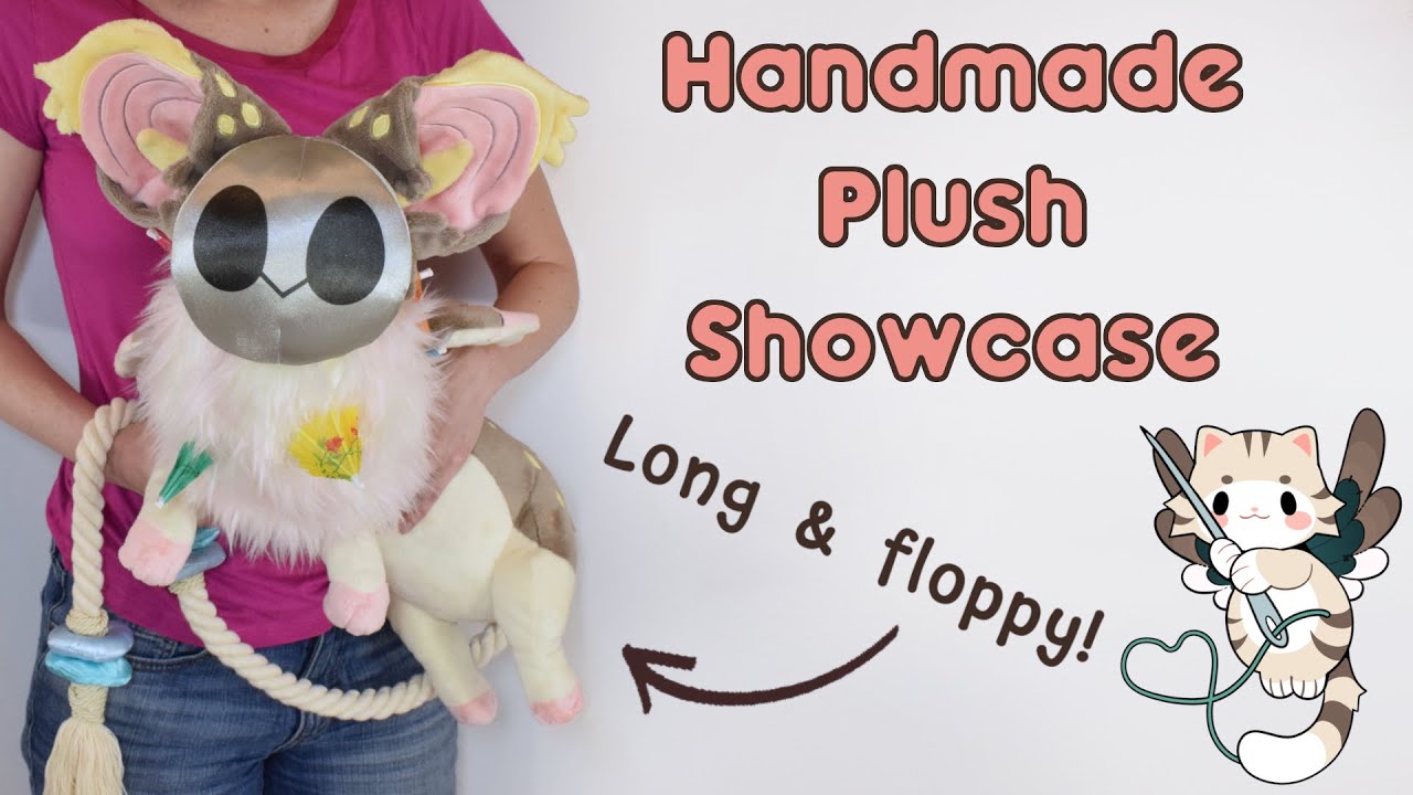 Handmade Plush Showcase: Phoebe the Bellringer - YouTube