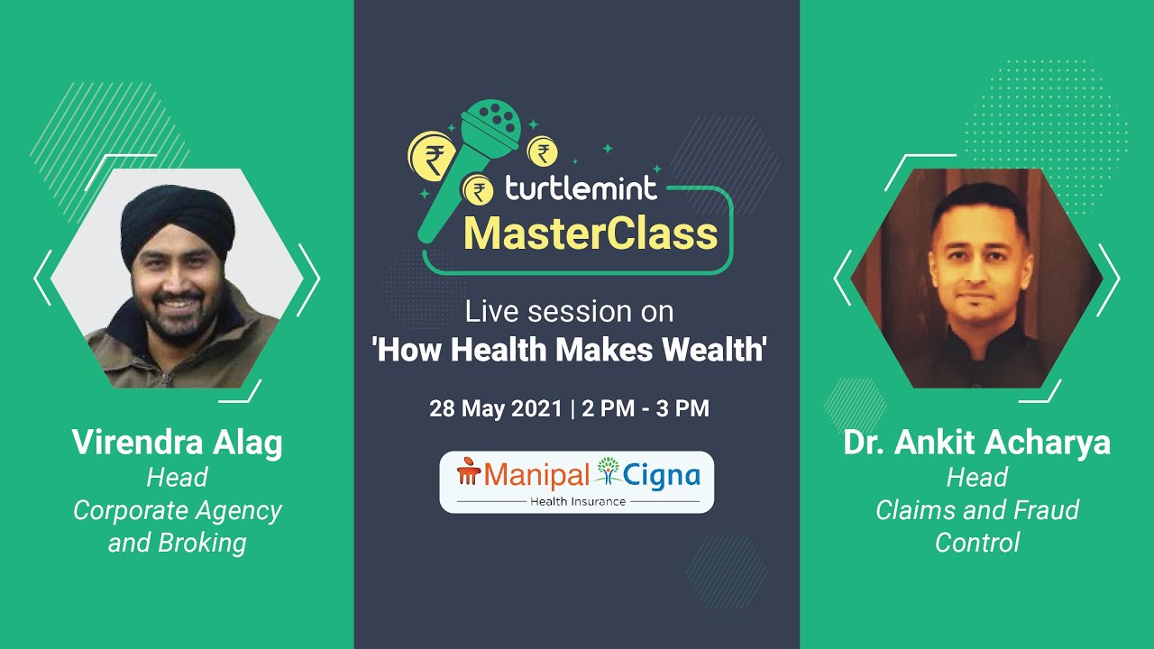 Turtlemint MasterClass session on "How Health Makes Wealth" - YouTube