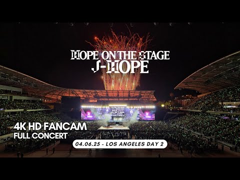 250406 - FULL CONCERT - J-Hope - Hope on the Stage in LA DAY 2 (4K FANCAM)