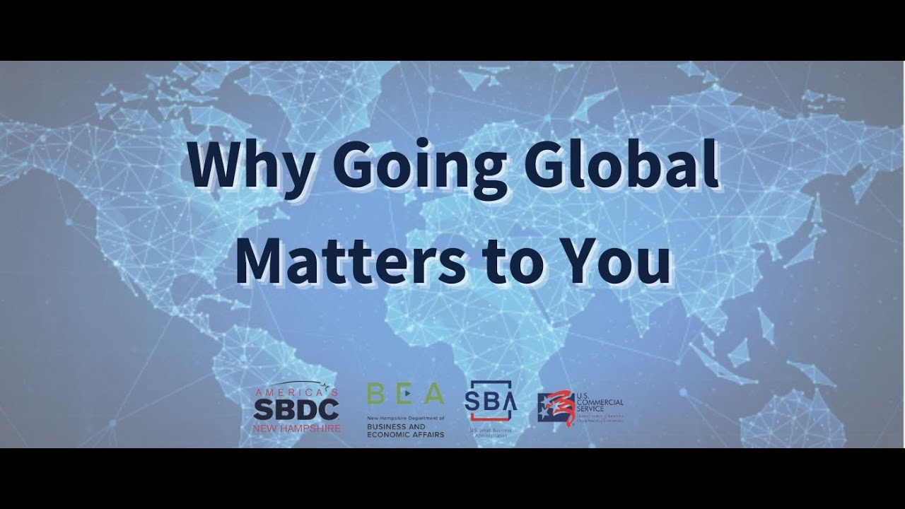 Why Going Global Matters to You - YouTube