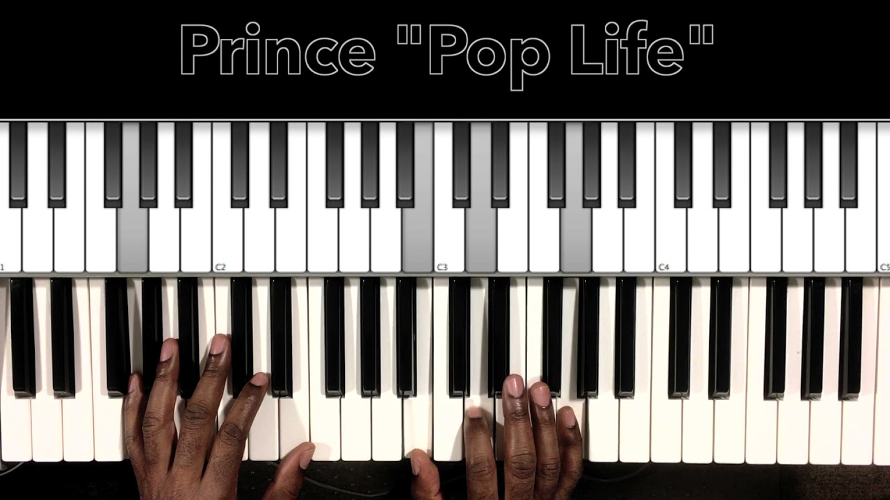 Prince "Pop Life" Piano Tutorial - YouTube