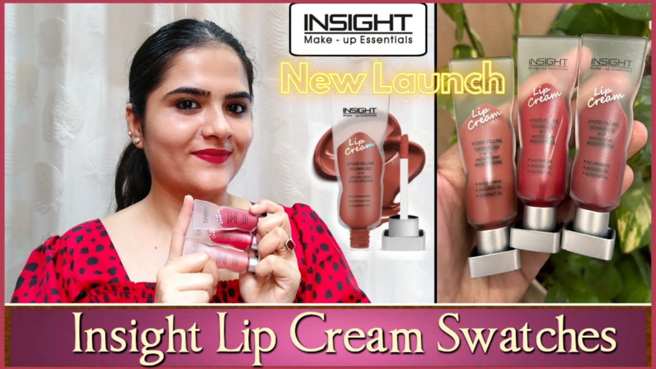 INSIGHT Cosmetics Lip Cream Swatches & Review || Insight cosmetics new ...