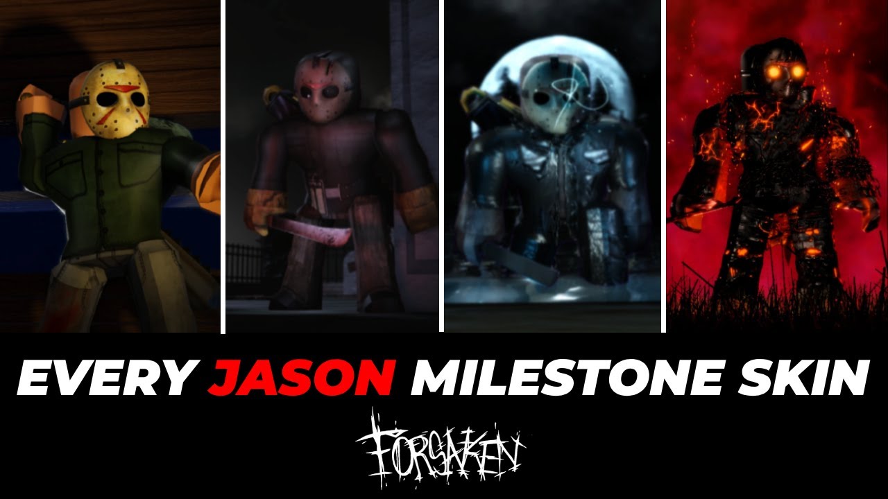 Playing With Every Jason Milestone Skin Before They Get Redesigned ...