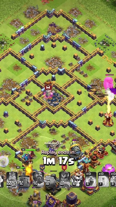 TH17 TOP ATTACK STRATEGY ! most powerful th17 attack strategy! CLASH OF CLANS - coc - #shots # ...