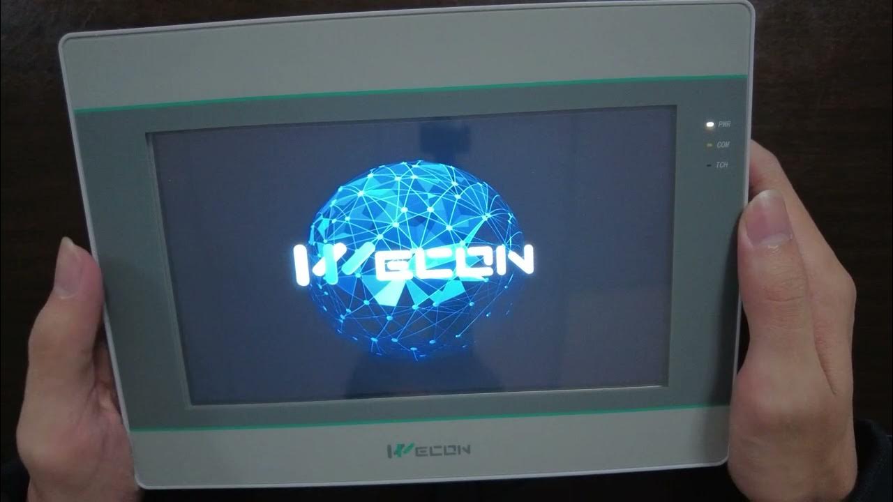 Wecon PI3000ig IoT HMI Introduction - YouTube