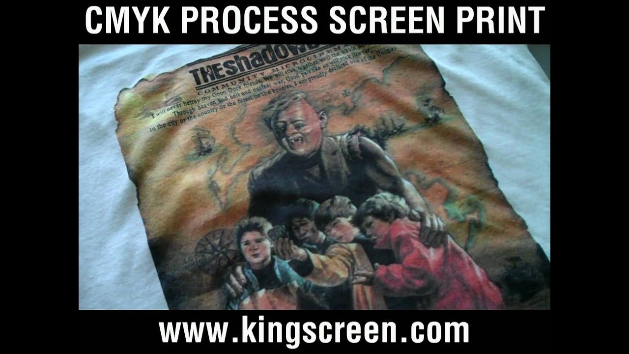 CMYK 4 Color Process Screen Printing On T Shirts YouTube CMYK 4 Color Process Screen Printing On T Shirts YouTube
