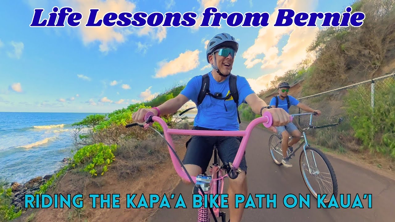 Riding the Kapa'a Bike Path on Kaua'i - YouTube
