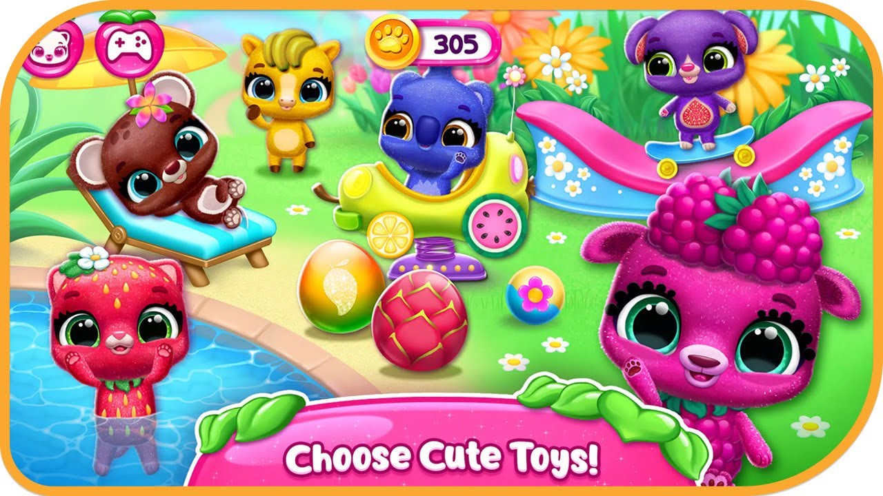 🥝Fruitsies - Pet Friends #4 | TutoTOONS. | Fruit | Collect | Fun mobile ...