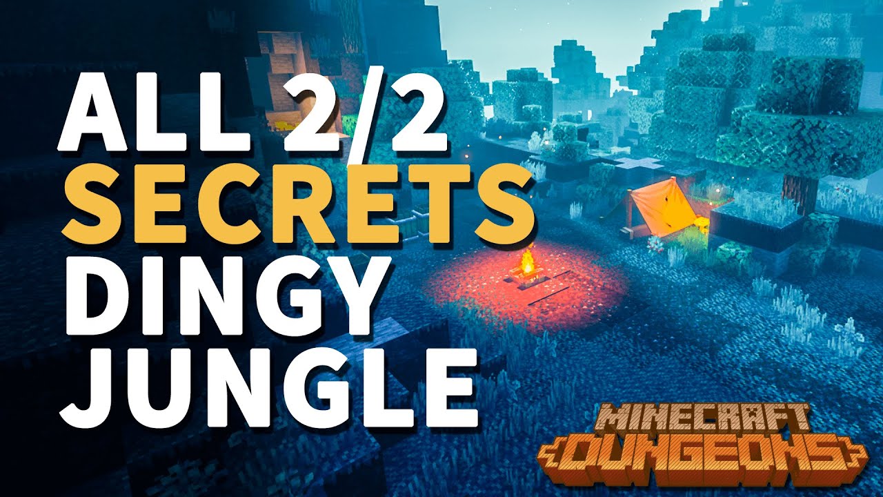 All Dingy Jungle Secrets Minecraft Dungeons - YouTube