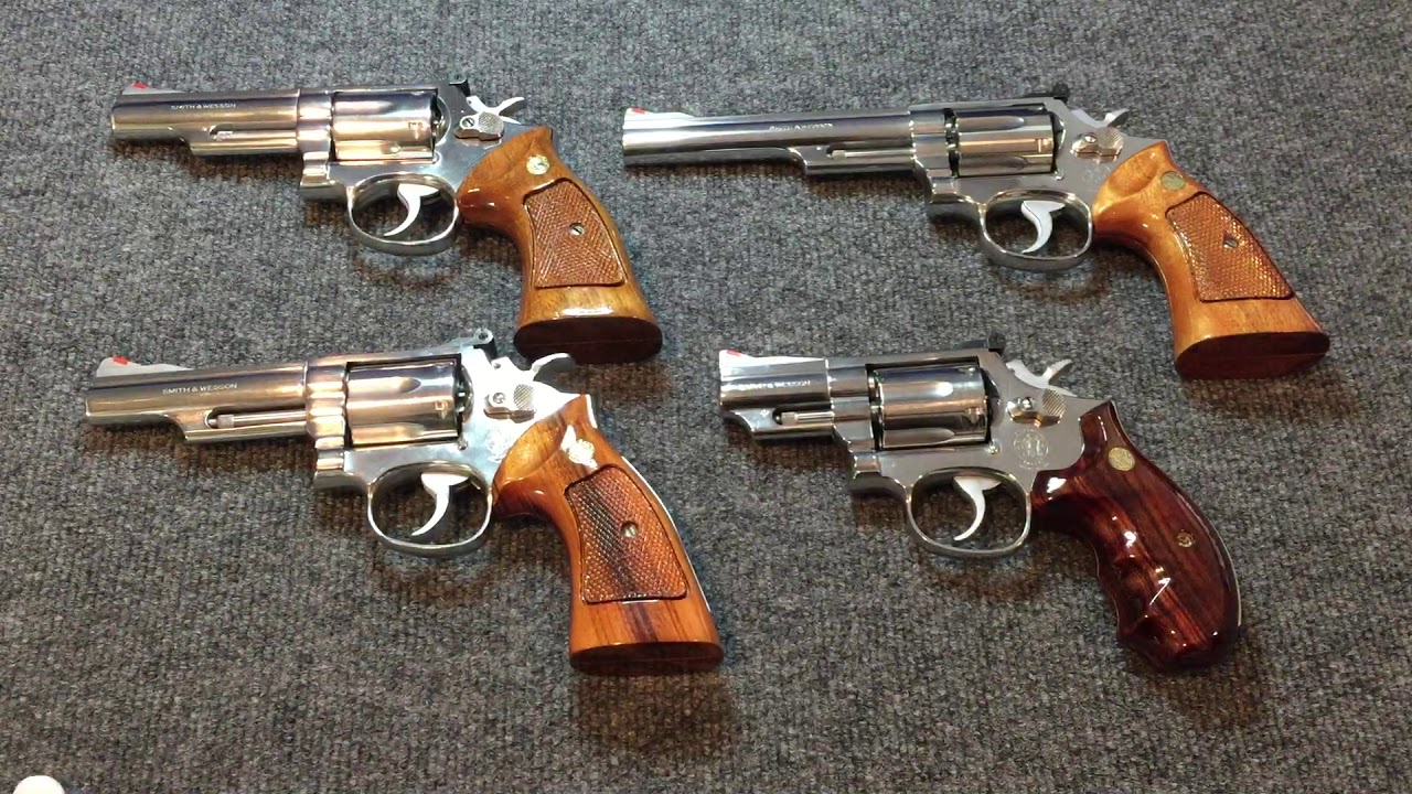 Early Smith & Wesson 66 Revolver Collection - YouTube