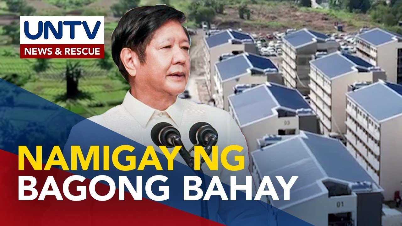 Pang Marcos Jr , nagkaloob ng pabahay para sa 360 pamilya sa Bacoor ...