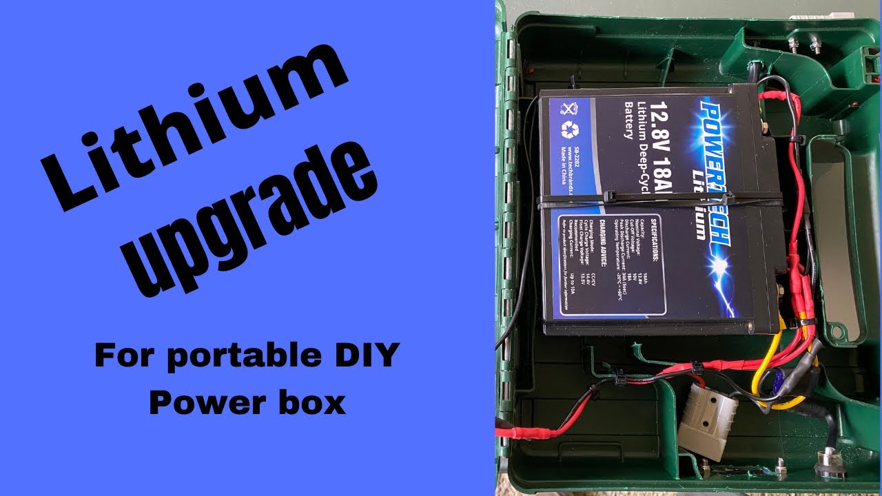 DIY Power Box - Lithium Upgrade - YouTube