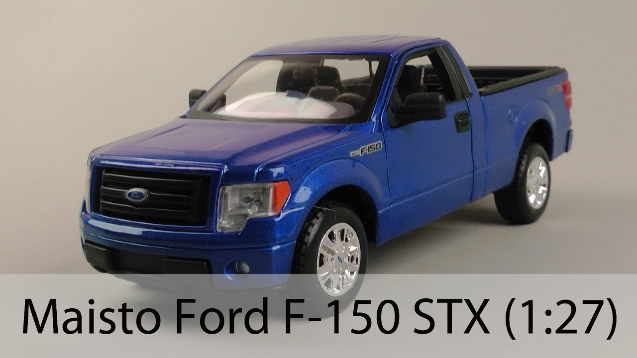Распаковка Maisto Ford F-150 STX (1:27) - YouTube