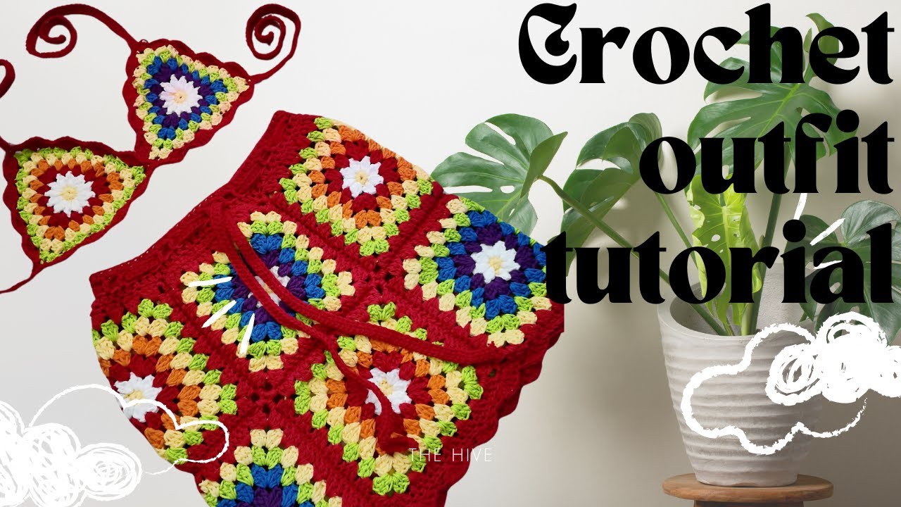 Crochet Rave Outfit Tutorial | Walk-Through & Adjustments - YouTube