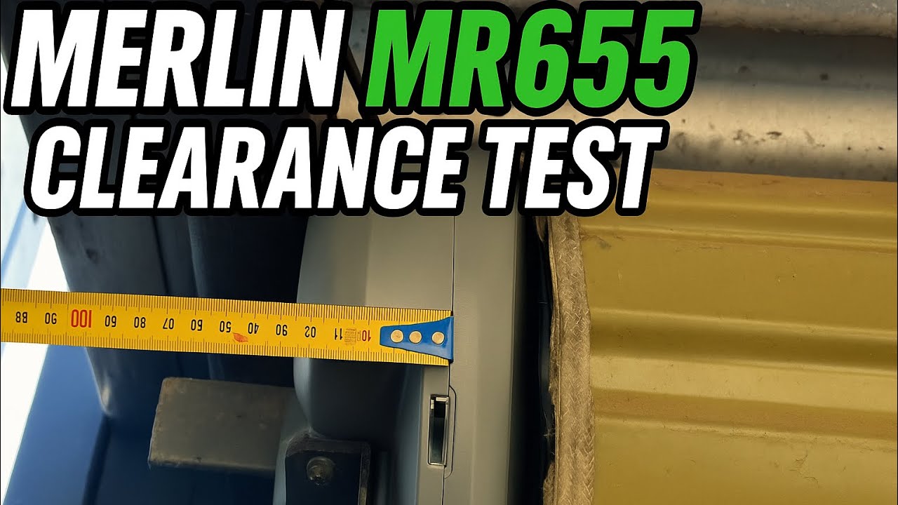 Merlin MR655 Clearance Test — How Much Room Do You Really Need? - YouTube