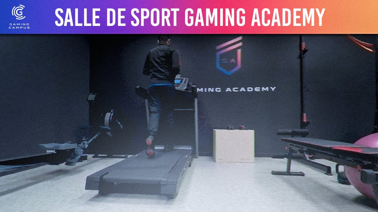 Salle de Sport Gaming Academy au Gaming Campus - YouTube