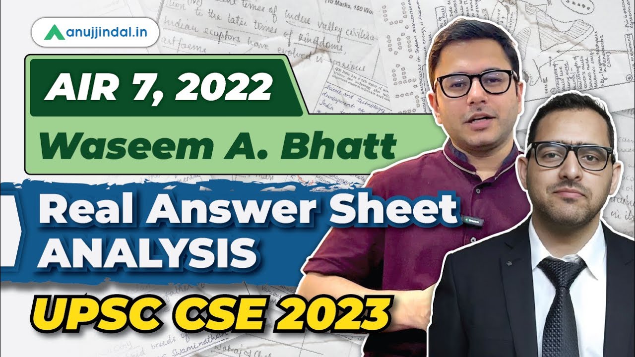 UPSC Toppers Answer Sheets | UPSC 2023 Answer Writing Practice | UPSC ...