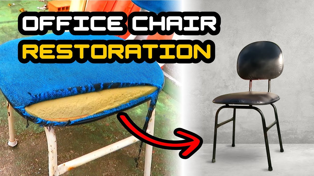 ABANDONED CHAIR RESTORATION (My first DIY - SATISFYING) - YouTube