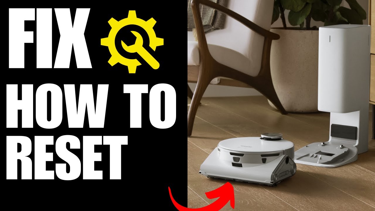 Hard Reset Samsung Jet Bot AI+ Vacuum - YouTube