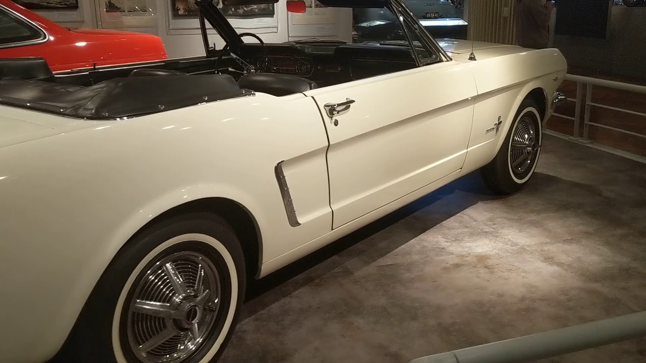 Very first production Ford Mustang - YouTube