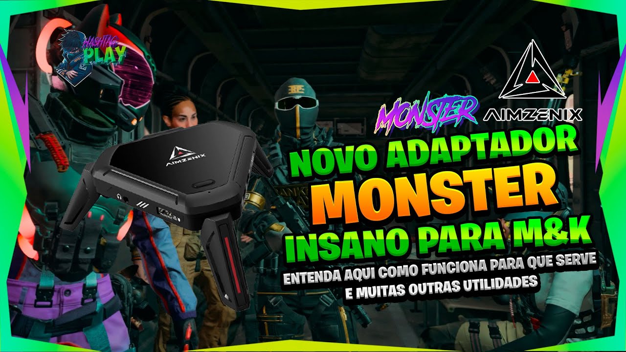 ☢️NOVIDADE☢️ O QUE É O ADAPTADOR MONSTER? ENTENDA AQUI PARA QUE SERVE ...