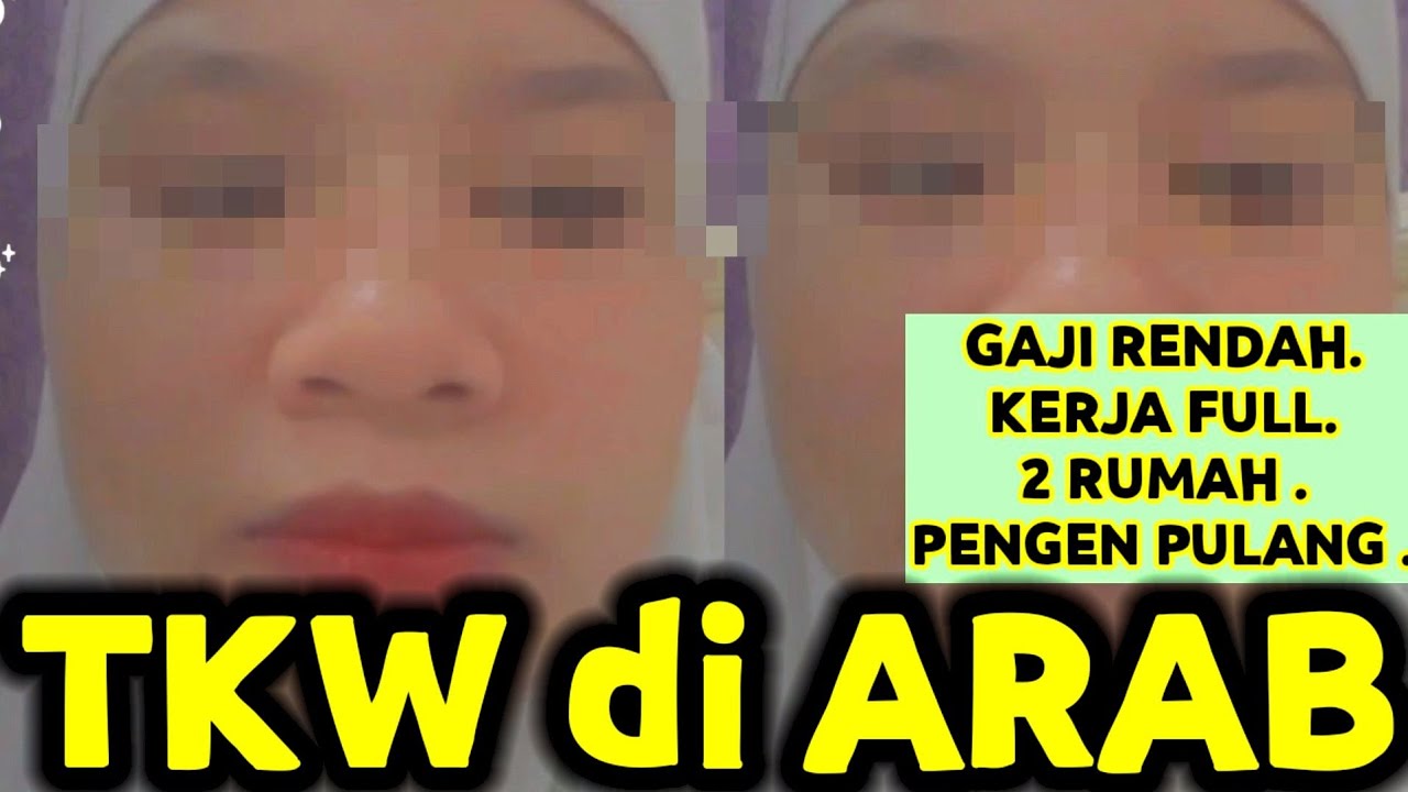 TKW DI ARAB SAUDI KERJA SEMUANYA.GAJI 1000 RIYAL.KERJA UNTUK 2 RUMAH ...