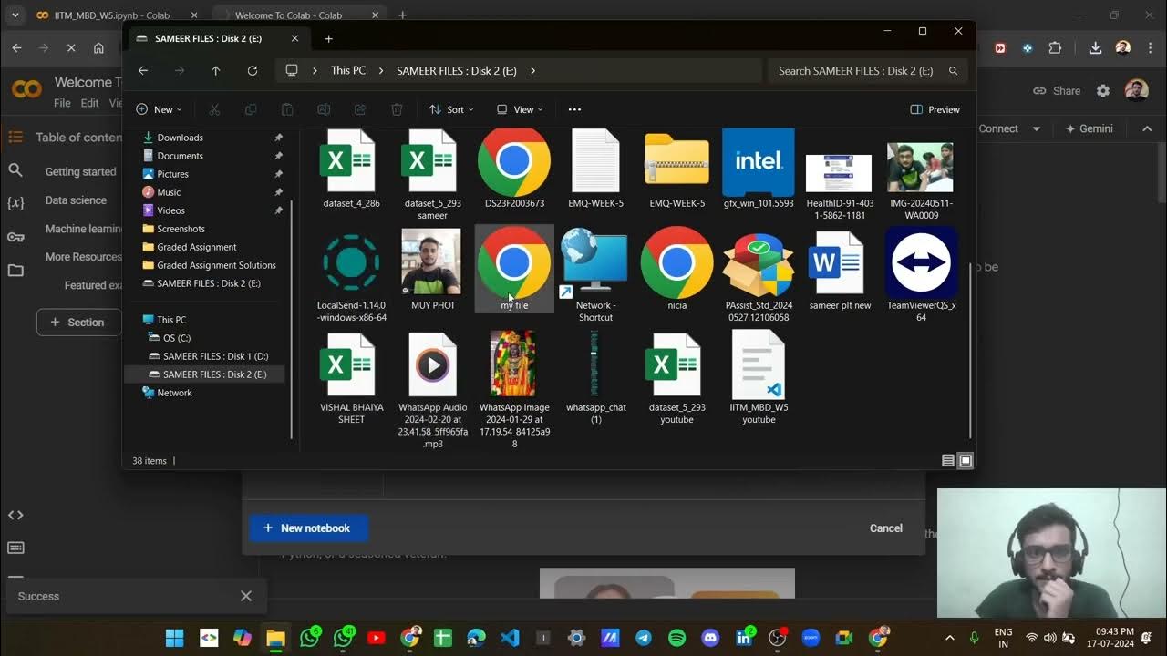 Week 5 and 6 || USING NUMPY || GOOGLE COLLAB || Thanks to Seniors - YouTube