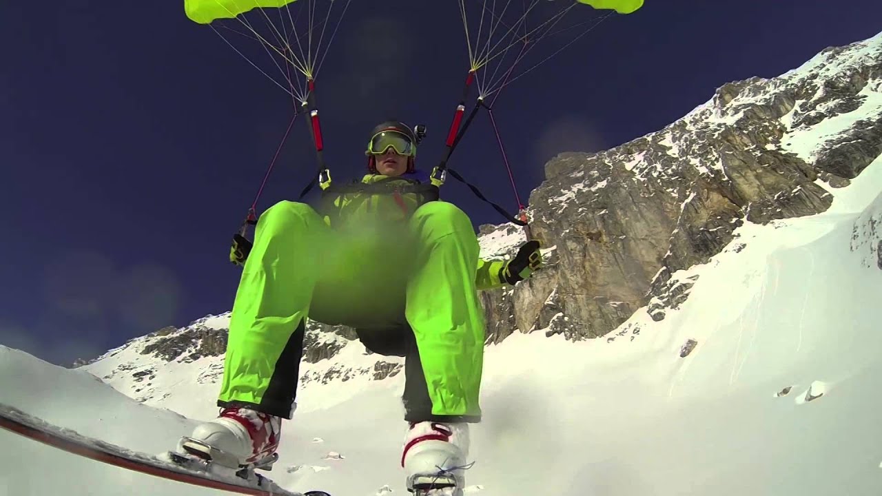 VIRB: Speed-Gliding Zugspitze - YouTube