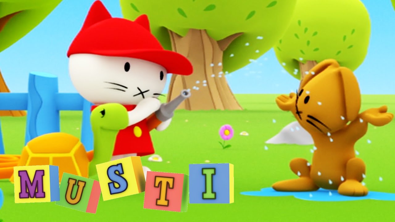 🐰 Musti English 🐰 Season 1 Full Episodes 1-5 Compilation | Cartoon for ...