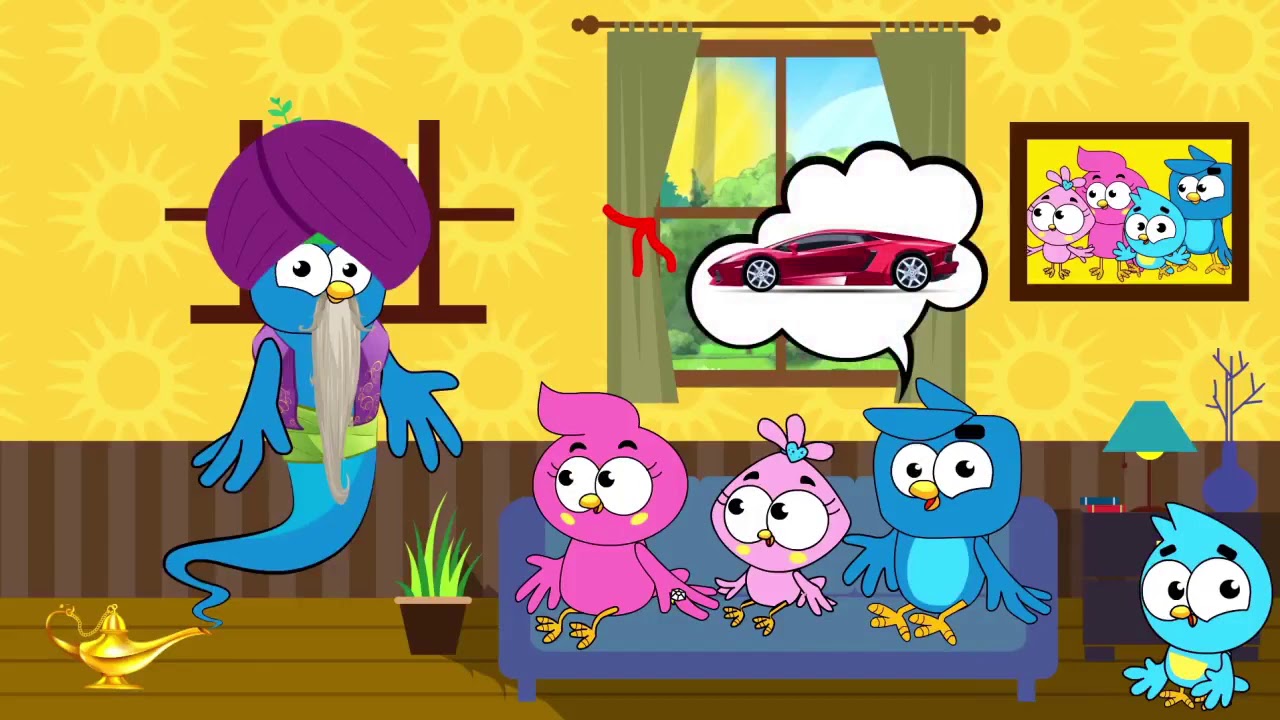 Birds Family Mother Is Angry With Dad Cartoon Animation (FOR KIDS ...