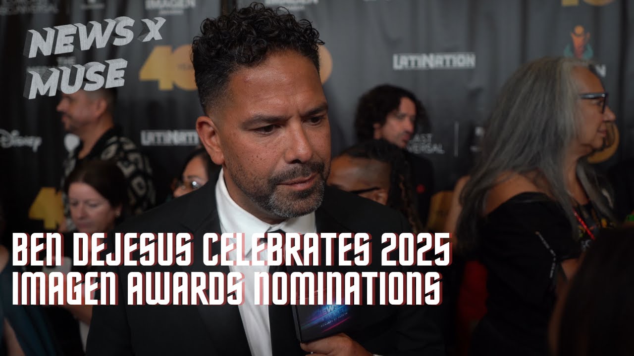 Ben DeJesus Celebrates 2025 Imagen Awards Nominations - YouTube
