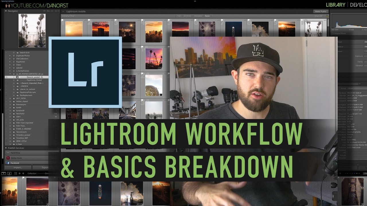 Intro to Lightroom Workflow & Basics in under 10 Minutes - YouTube