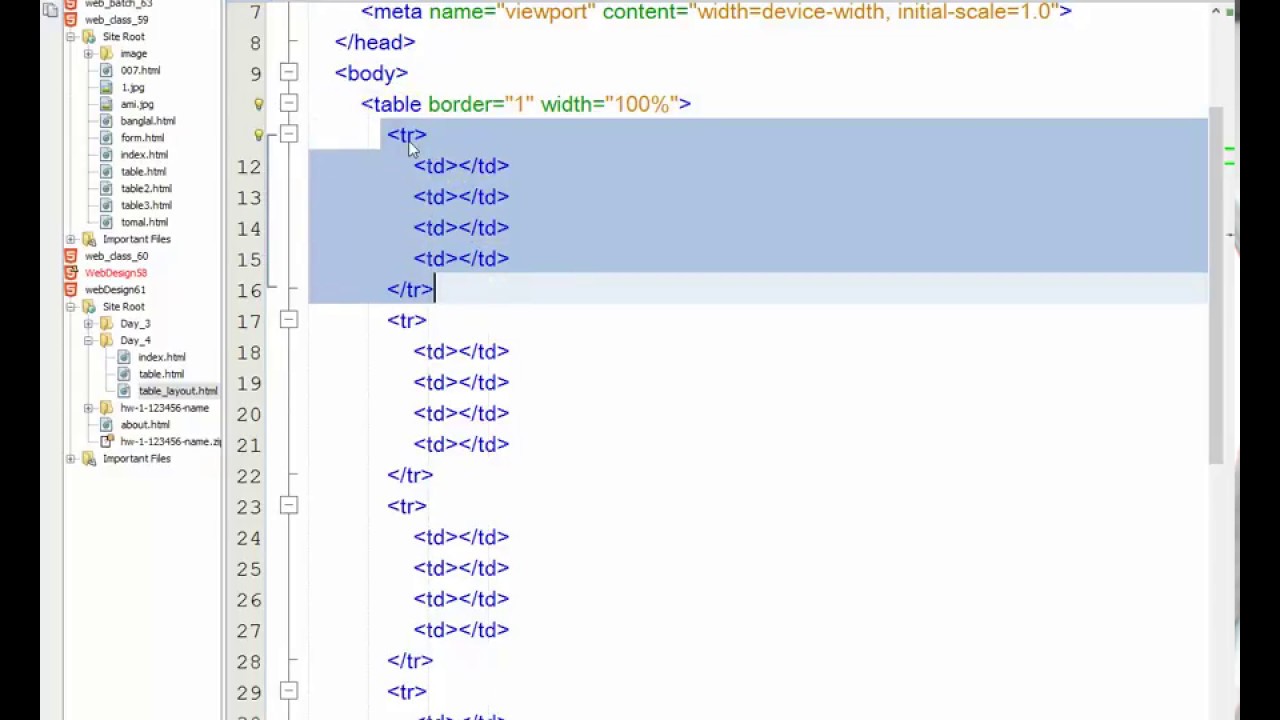 Web Design Bangla Tutorial Day 4 Part 2 Youtube