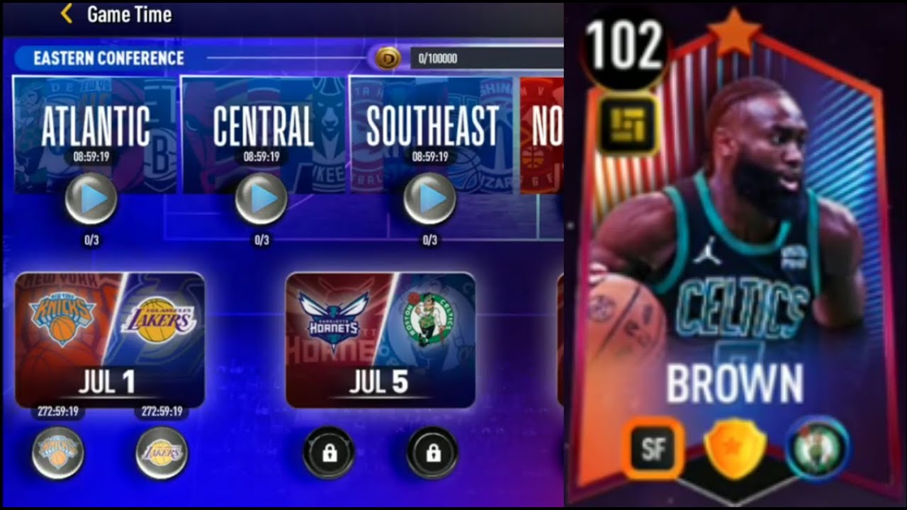 How To Get 102 OVR Gametime Grandmaster Jaylen Brown For Free In NBA ...