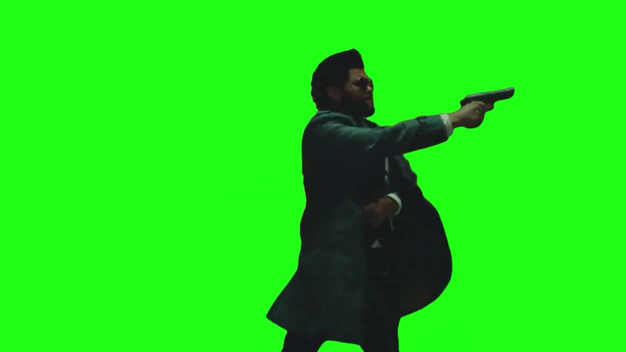 The Weeknd - One Right Now Green Screen - YouTube