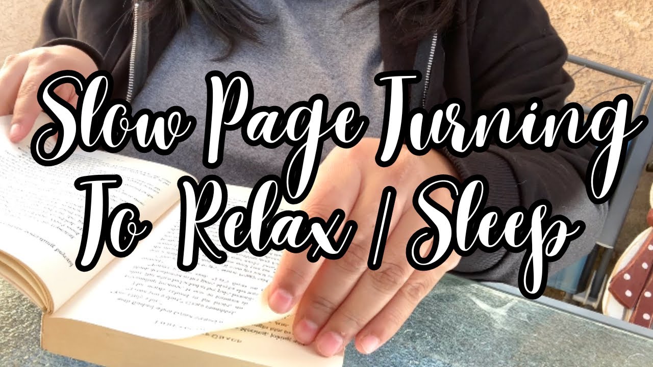 SLOW PAGE TURNING TO RELAX / SLEEP | BOOK PAGE TURNING NO TALKING - YouTube